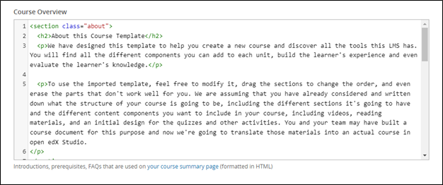 2.2.4.2. How to Create the Course About Page — Latest documentation